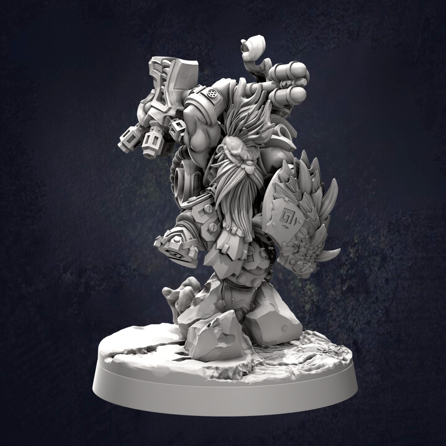 Thoromir Lume Dwarf Miniature | Rugged Hero for RPG Campaigns – The ...