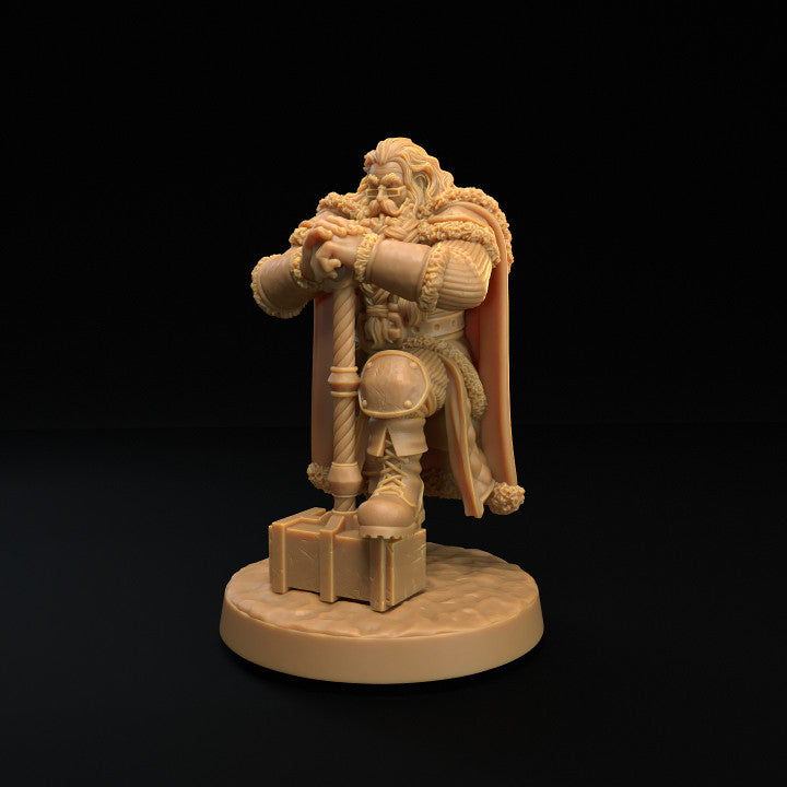 Santa RPG Miniature | Festive Holiday Tabletop Character – The Print Tavern