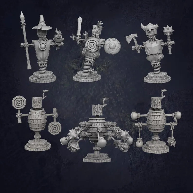 Training Dummies RPG Terrain – Scatter for DnD & Tabletop Games – The ...