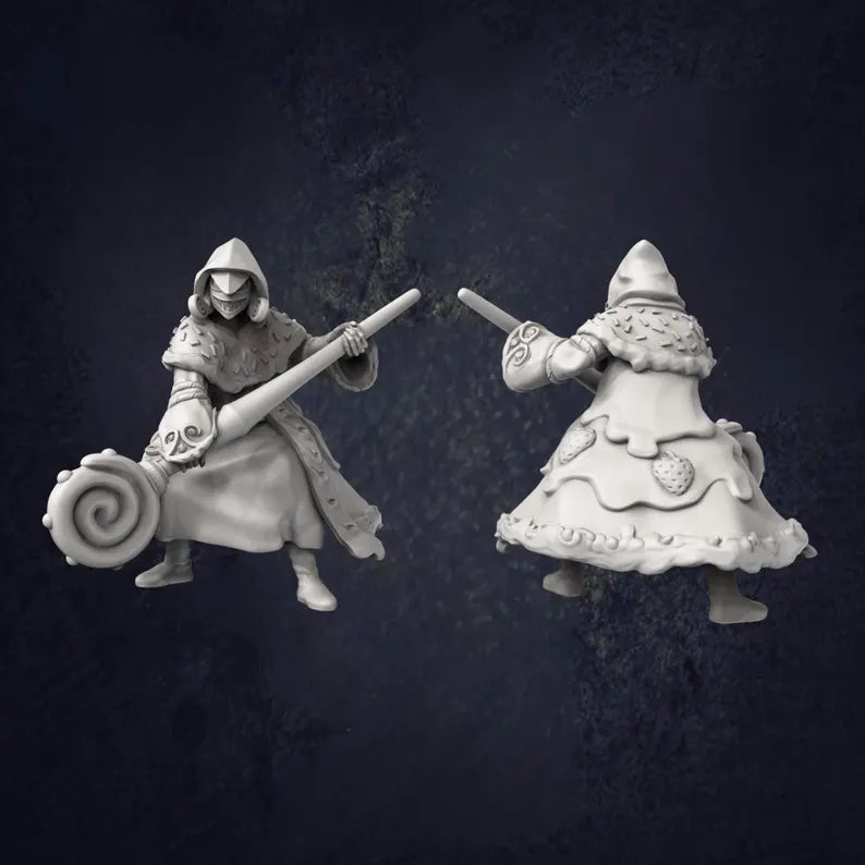 Candy Cultists Set of 5 | Fantasy RPG Miniatures – The Print Tavern